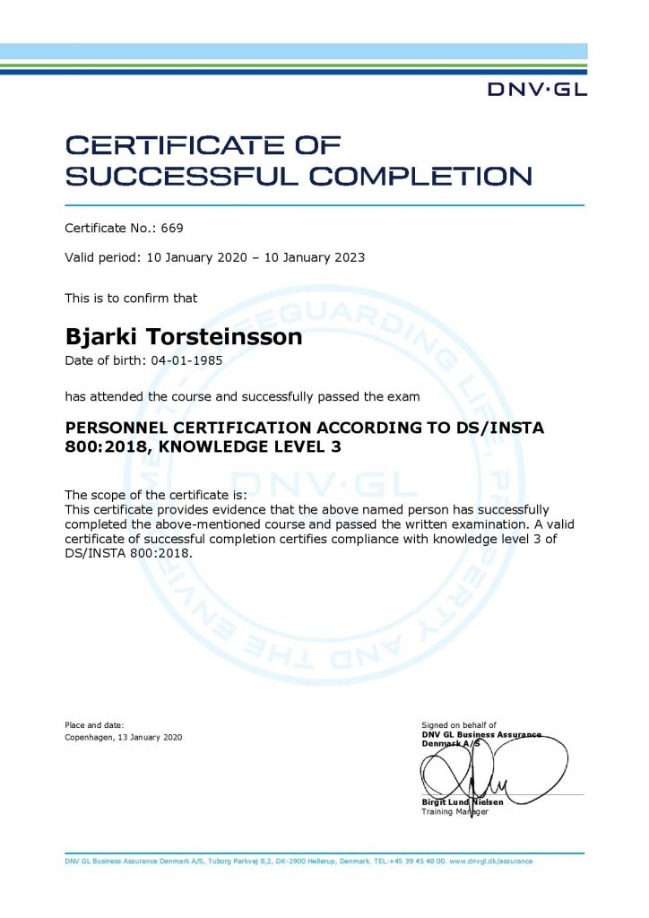 INSTA 800 - AÞ Þrif